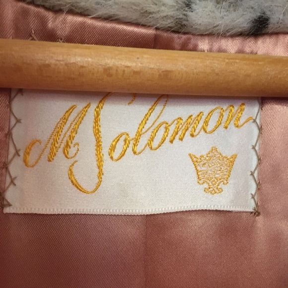 M Soloman | Jackets & Coats | M Solomon Style Vi Ltd Fur Coat Made In ...